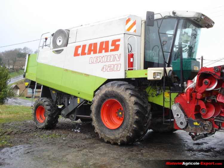 Claas Lexion 420, moissonneuse batteuse d’occasion à vendre, Aquitaine.